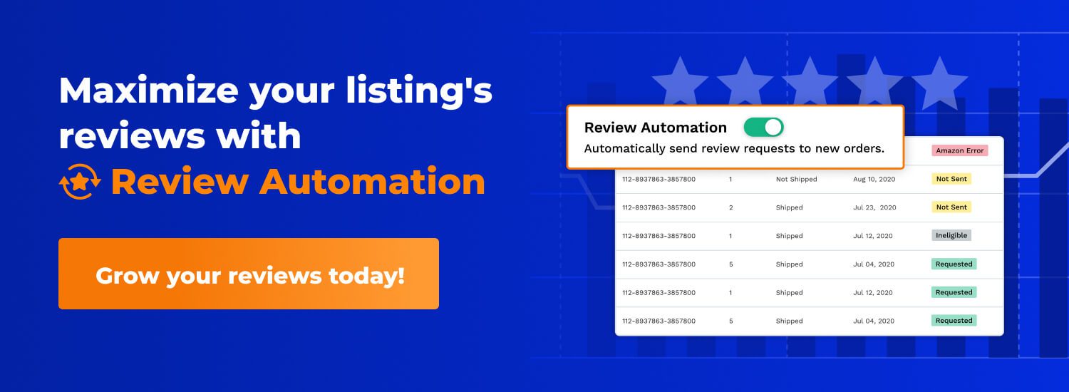 Amazon Request a Review Button: How to Automate Review Requests