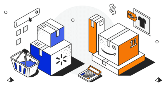 Amazon vs Walmart Online Sales - 2022 Ecommerce Report