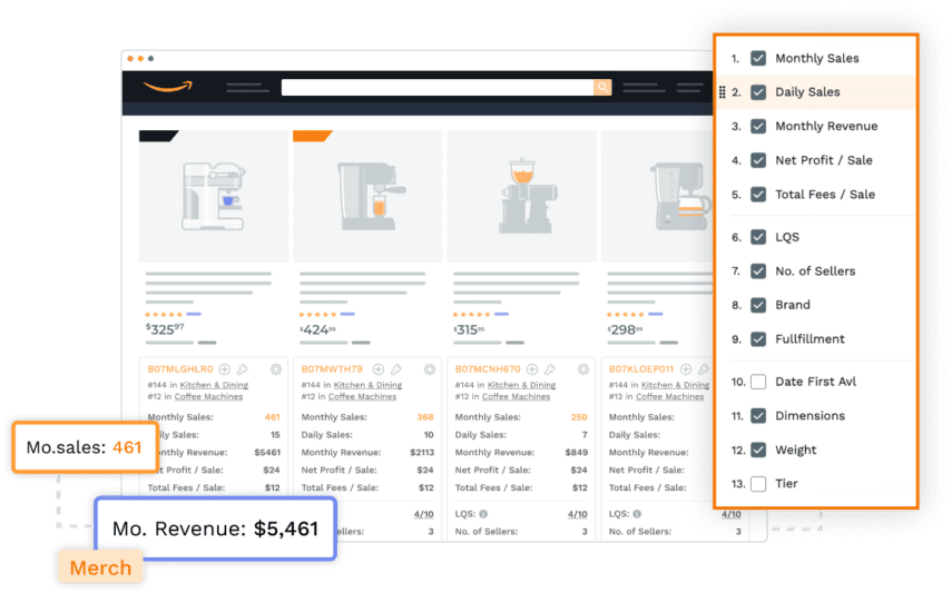 Jungle Scout Browser Extension - Amazon Product Research & Seller ...