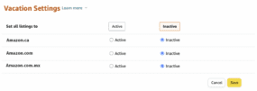 How to Use Amazon Seller Vacation Mode in 2024 - Jungle Scout