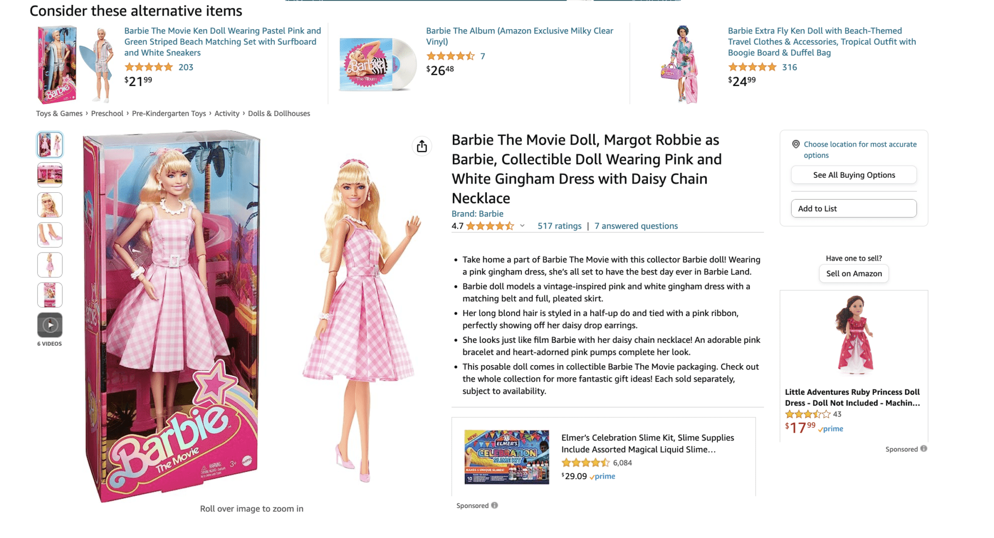 Amazon Market Watch: The Barbie Movie Sparks a Sales Boom on Amazon ...