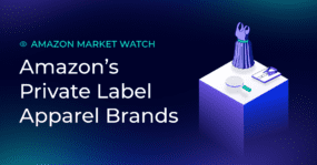 New data on Amazon private label apparel brands and competitors