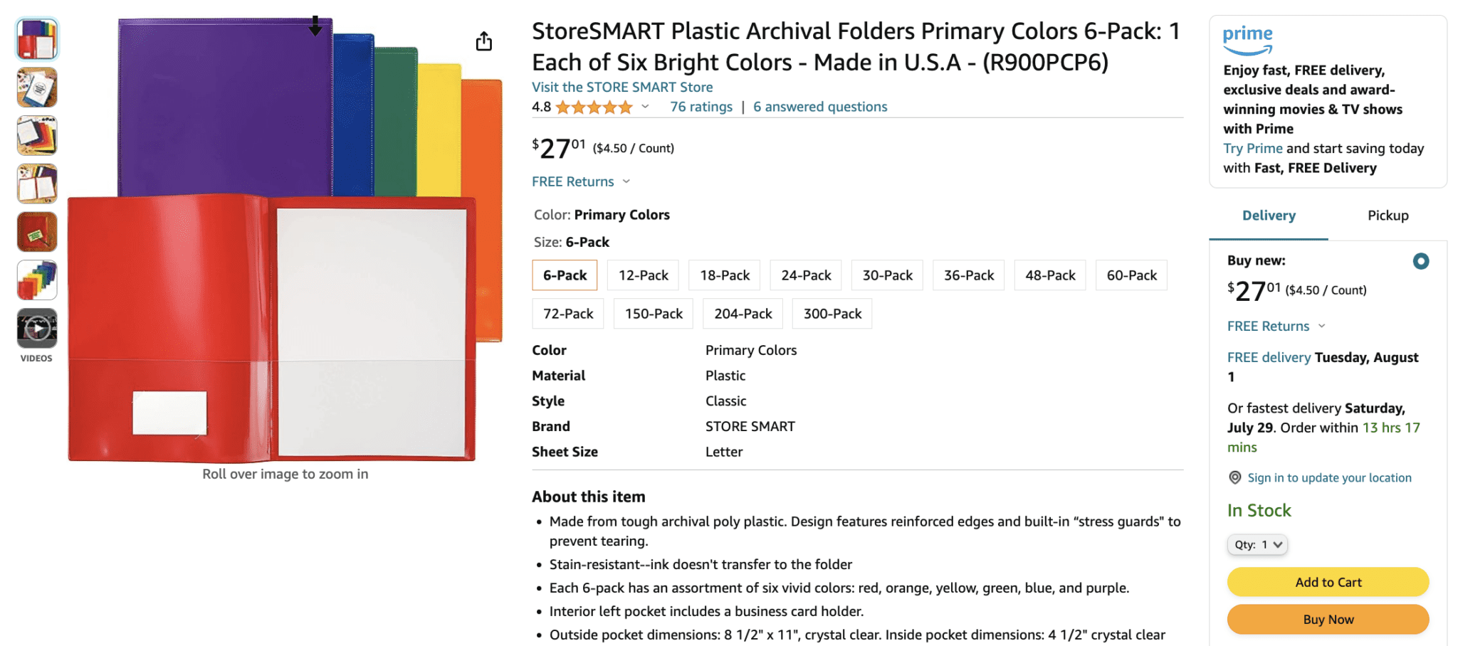 Back-to-school shopping trends on Amazon